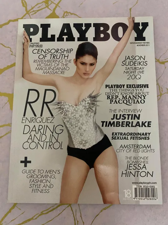 Playboy PH November 2011 RR Enriquez | Lazada PH