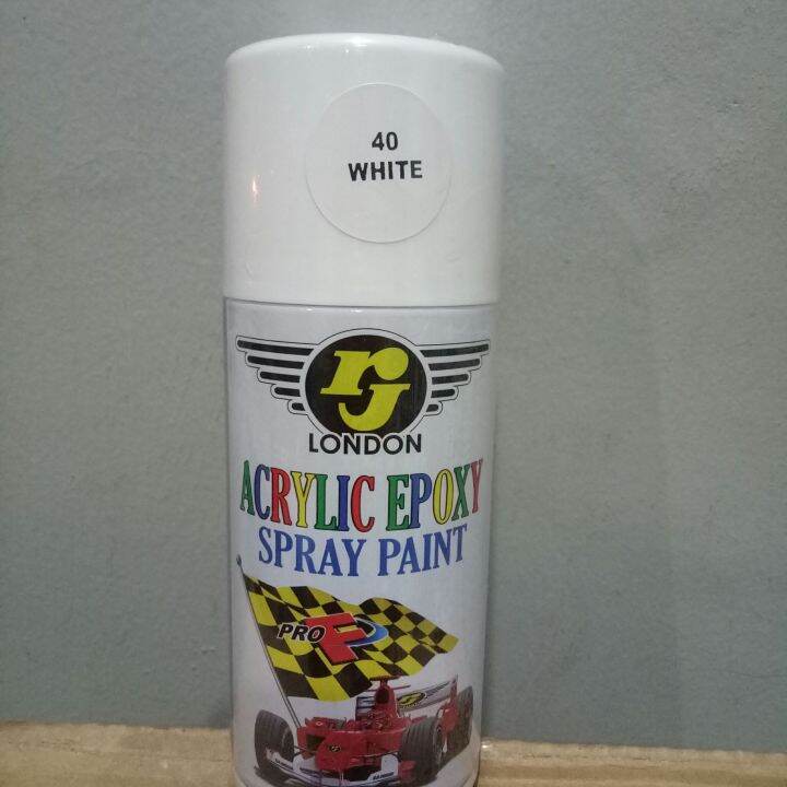 Pilok Pilox Cat Semprot RJ WHITE 40 150CC London putih White 40 150cc ...