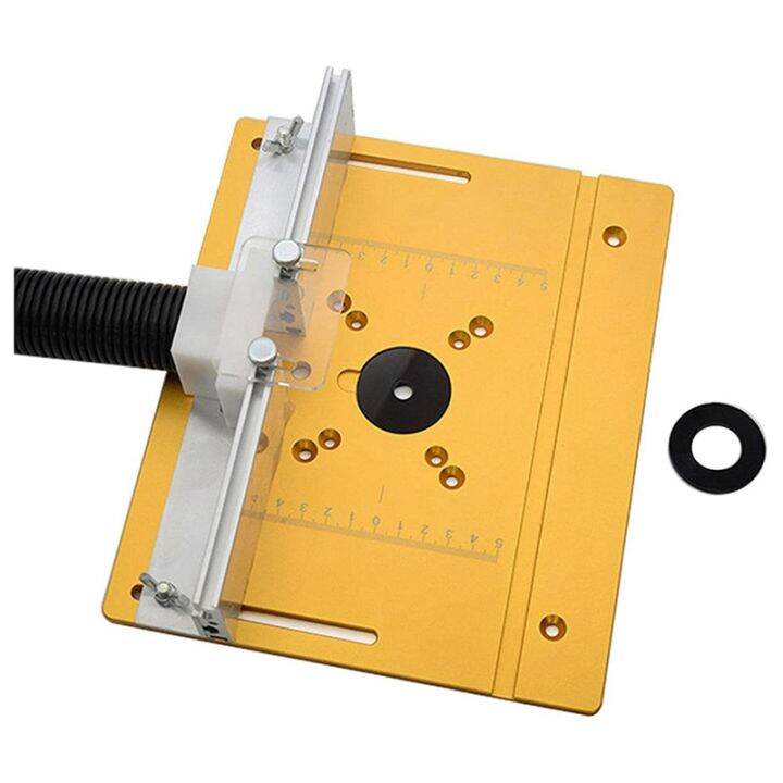 Aluminium Router Table Insert Plate Table Insert Plate Router Trimmer ...