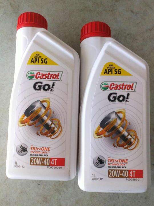CASTROL GO 4T 2 IN PACK | Lazada
