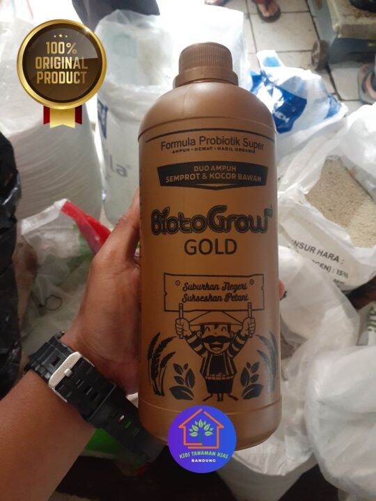 Pupuk Organik Cair Tanaman Biotogrow Formula Probiotik Super 1 Liter ...
