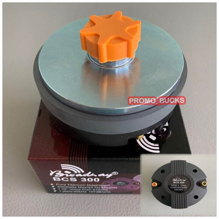 BCS 300 Broadway Compression Driver Unit 300 watts 8ohms BCS 300 ... BCS 300 Broadway Compression Driver Unit 300 watts 8ohms BCS 300 ...