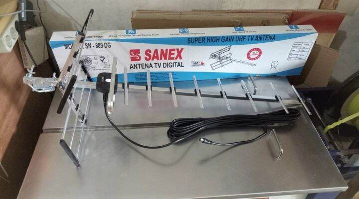 Antena Sanex SN-889 Digital Outdoor ~ PACKING AMAN DAN TEBAL | Lazada ...