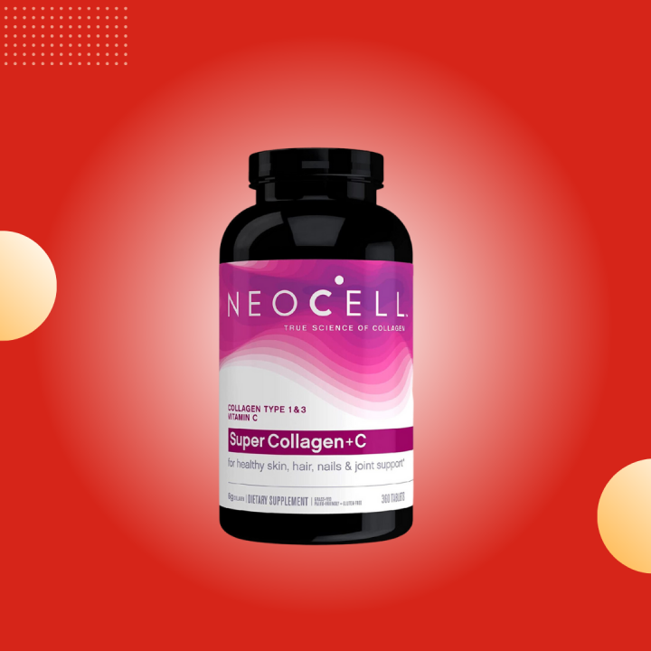 NeoCell Super Collagen Type 1 and 3 plus C Tablets Bottle of 250 ...