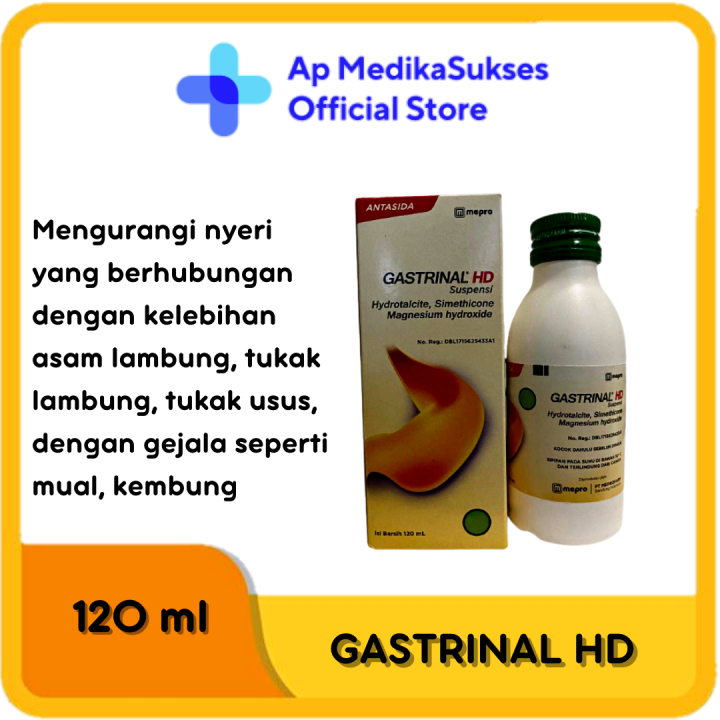 Gastrinal HD Suspensi 120 ml | Lazada Indonesia
