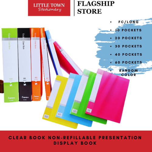 Tranbo Non-Refillable Display Book / ClearBook FC Long Size Random ...