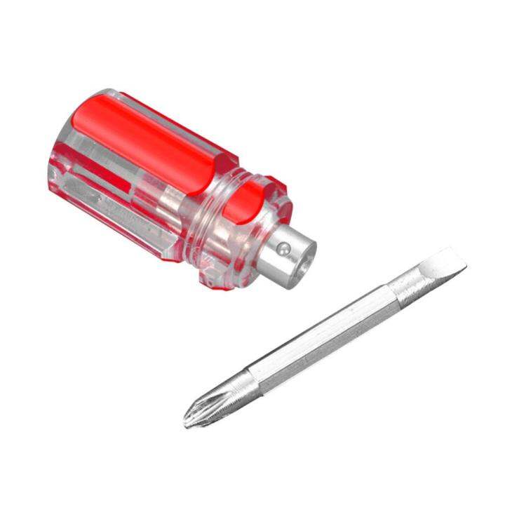 2 in 1 Radish Head Screwdriver 2 inch Phillips Slotted Multi-Bit Screw ...