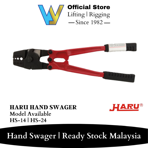 HARU HAND SWAGER / HAND CRIMPING TOOL HS-14 / HS-24 | Lazada
