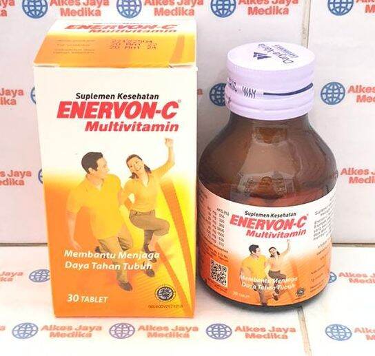 Enervon C Botol isi 30 tablet - multivitamin | Lazada Indonesia
