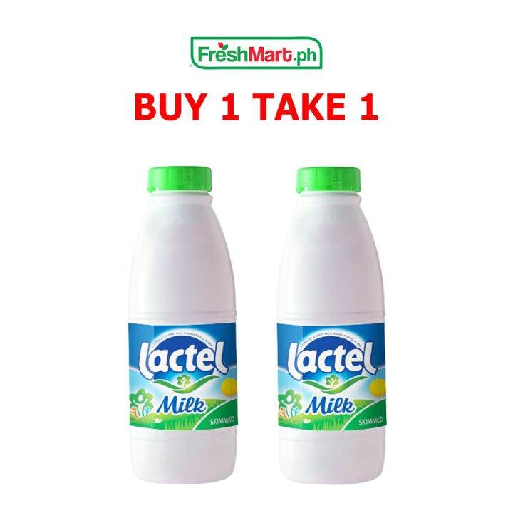 Buy 1 Take 1 Lactel UHT Semi Skimmed Milk 1.5% FAT 1L | Lazada PH