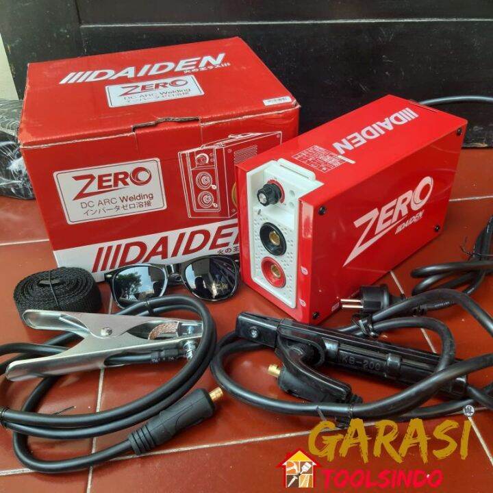 DAIDEN ZERO 120A MESIN LAS LISTRIK INVERTER TRAFO LAS LISTRIK 450 WATT 900 WATT | Lazada Indonesia