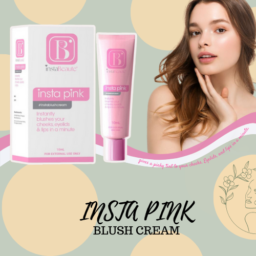 INSTAPINK CREAM BLUSH Magic Pink Cream Long Lasting Lip Cheek and Eyes ...