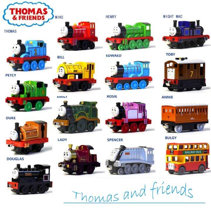 Genuine Thomas and Friends Track Master Train Model Toby Emily Duck ...