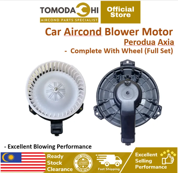 TOMODACHI Car Aircond Blower Motor Assy Perodua Axia | Complete With ...