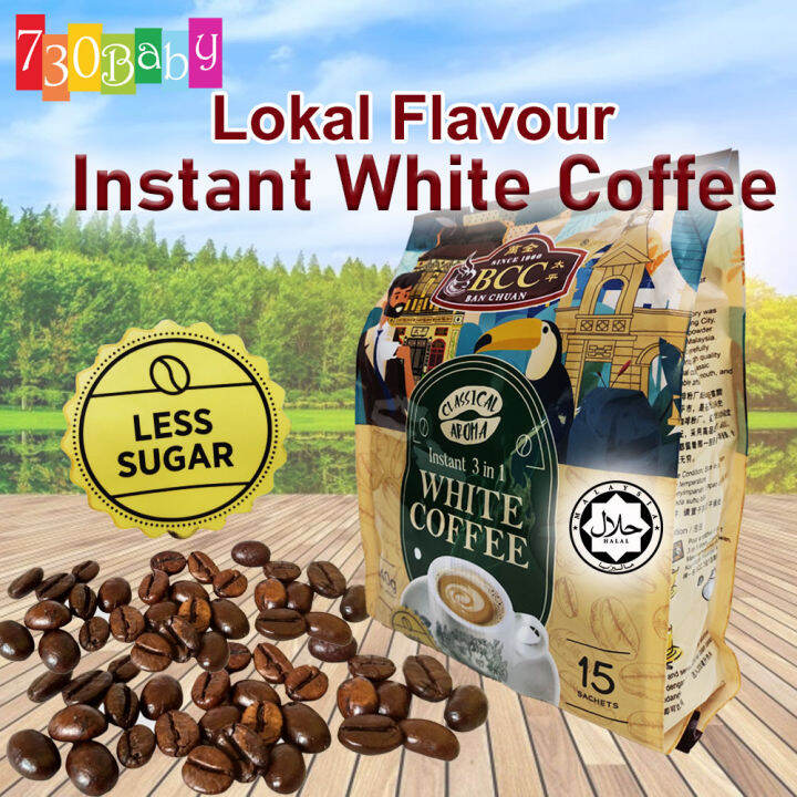 730Baby BCC 3in1 Instant White Coffee Coffee (15 Sachets x 40g) Taiping ...