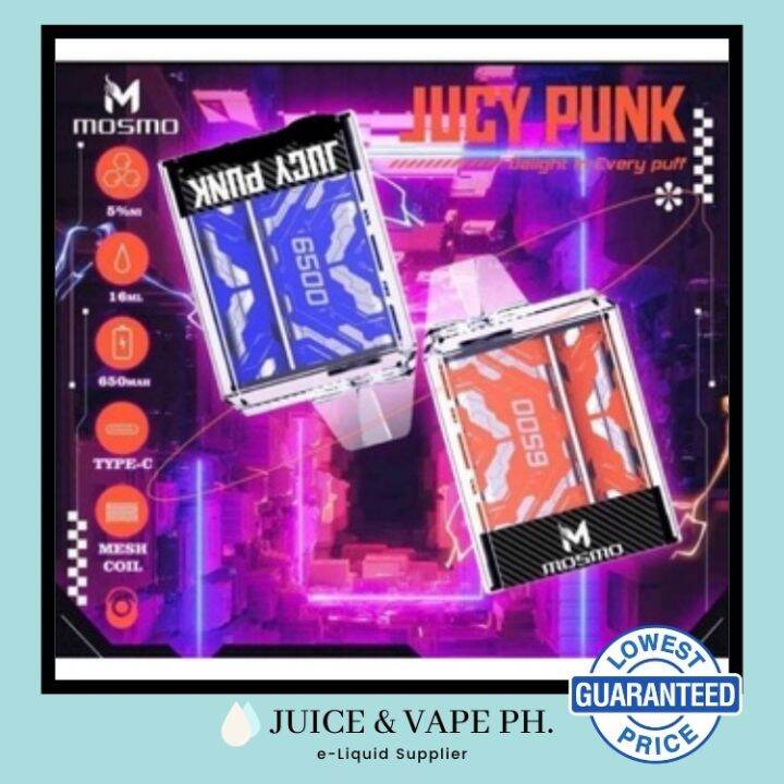 Vape MOSMO 6500Puffs (Free Lanyard) Disposable/Rechargeable Pod Legit ...