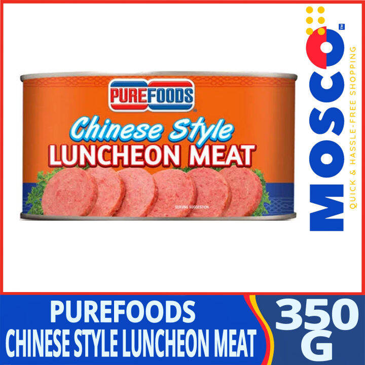 Purefoods Chinese Style Luncheon Meat 350g | Lazada PH