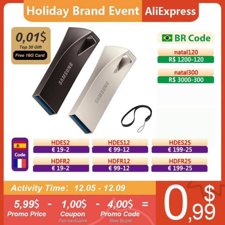 Samsung USB Stick 64GB 3.1 USB Flash Drive 128 GB Pendrive 128GB Pen ...