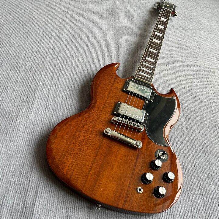 Gibson SG 400 Electric Guitar Brown Colour 22 Frets, Rosewood Fretboard Humbucker Pickups In ...