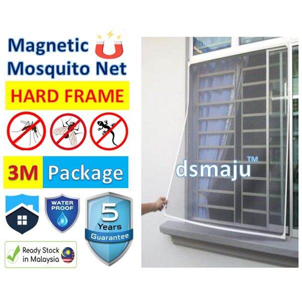 Magnetic Mosquito Net ( 3M Package ) Magnetic Insect Screen Steel ...