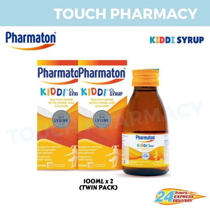 PHARMATON Kiddi Syrup Twin Pack 100ML x 2 | Lazada