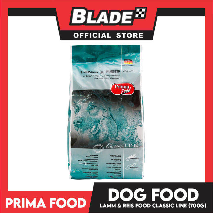 Prima Food Classic Line 700g (Lamb And Rice or Lamm And Reis) For Adult ...