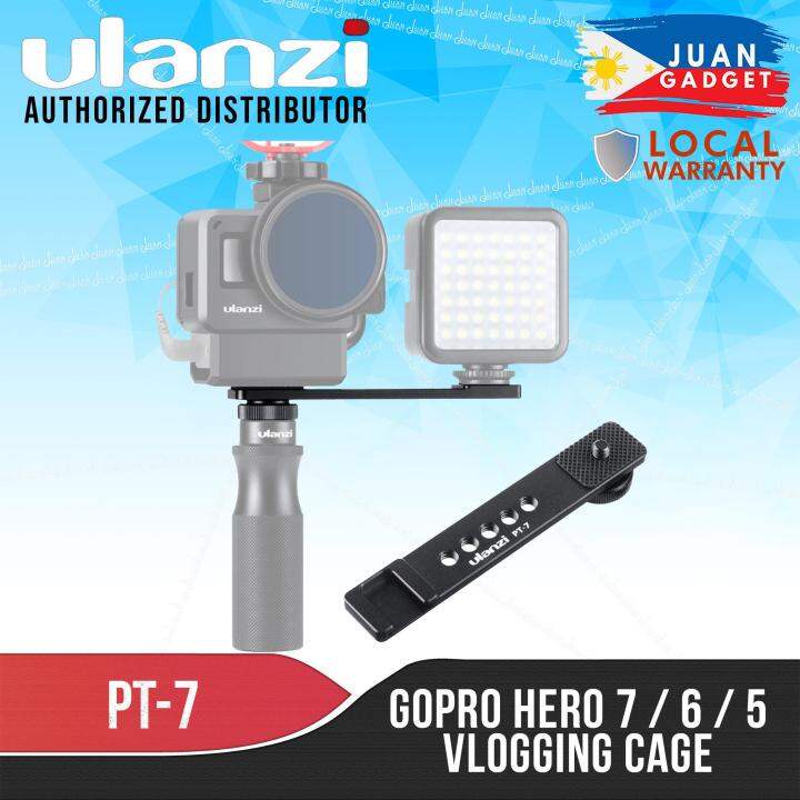 Ulanzi PT-7 Extension Bar Bracket with Cold Shoe 1/4 Screw for LED ...