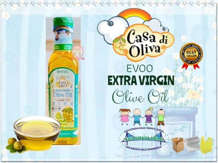 CASA DI OLIVA EXTRA VIRGIN OLIVE OIL - EVOO MPASI 250ML | Lazada Indonesia