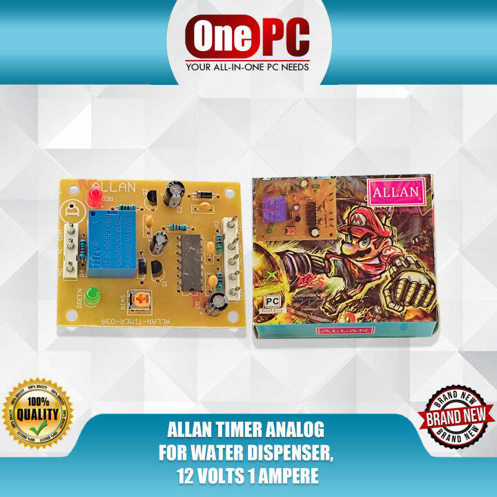 ALLAN TIMER ANALOG FOR WATER DISPENSER, 12 VOLTS 1 AMPERE | Lazada PH