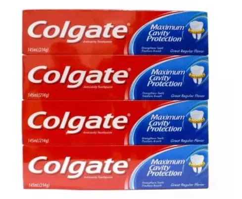 Colgate Anticavity Protection Fluoride Toothpaste 4 x 145 mL | Lazada PH