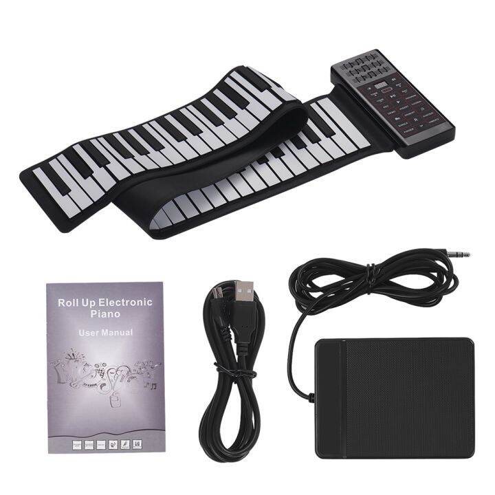 Portable Electric Piano 88 Keys Folding Piano Multiftion Digital Piano ...
