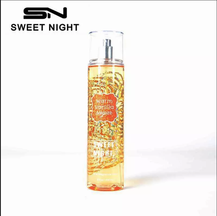 Sweet Night WARM VANILLA SUGAR Fragrance Mist Size:236ml | Lazada PH