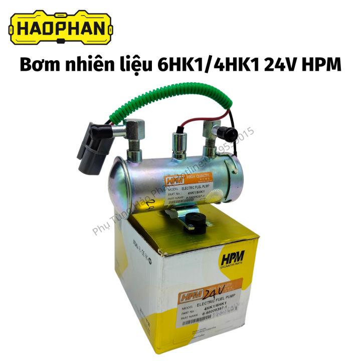 Bơm nhiên liệu 6HK1/4HK1 24V Bơm dầu nhiên liệu hàng HPM động cơ thép ...