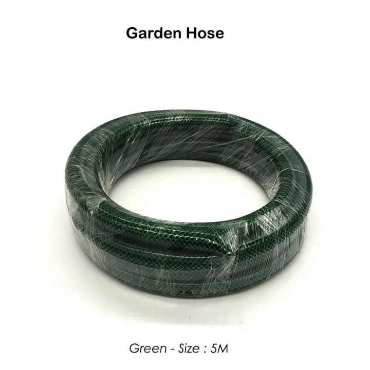 High Quality 5M PVC Heavy Duty Garden Hose/ Paip Getah Kualiti Tinggi ...