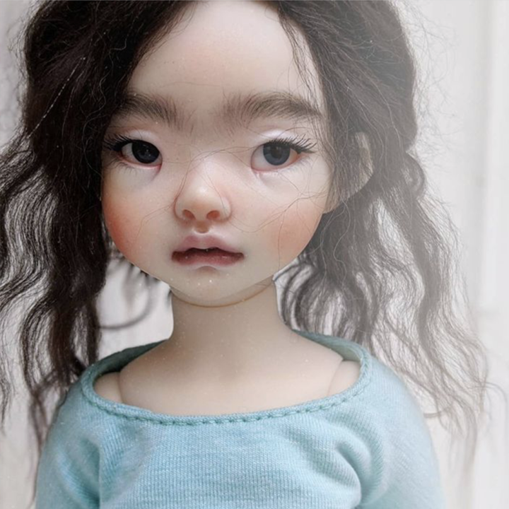 New Design Roze BJD Doll 1/4 Resin Doll Pure Handicraft Art Ball ...