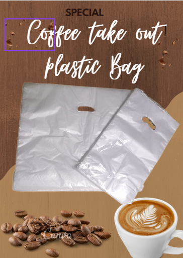 Coffee Take out Plastic Bag | Lazada PH