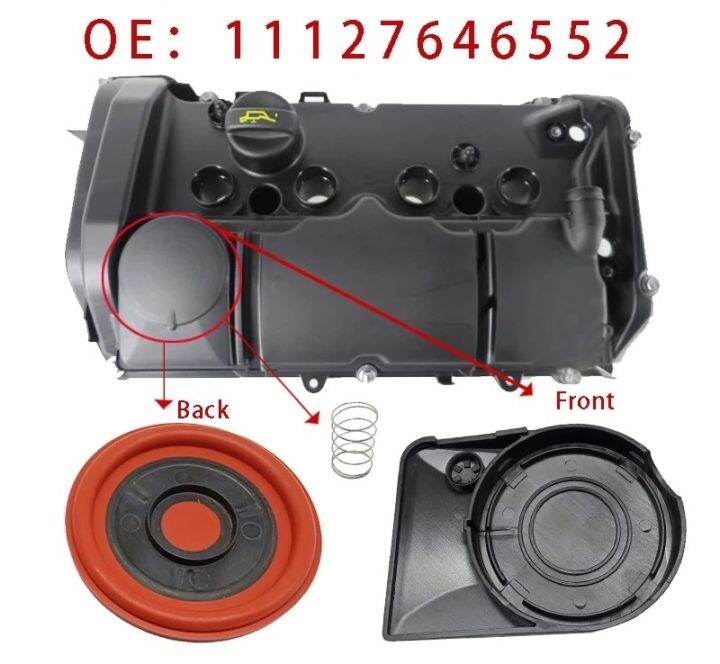 11127646552 Car Engine PCV Valve Cover Repair Kit For BMW MINI R55 R56 ...