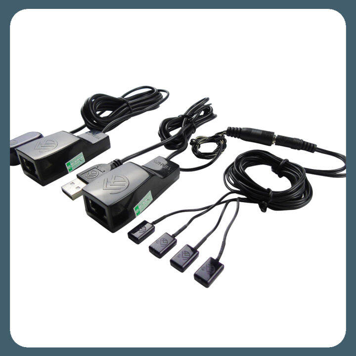 Remote IR amplifier repeater extender IR Remote Control over cat5e/6 IR ...