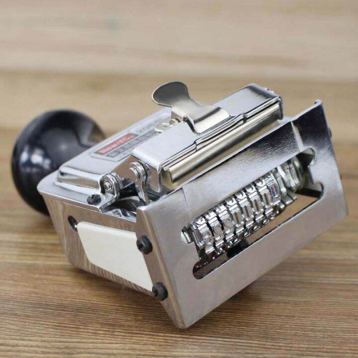 Metal automatic numbering machine 6/7/8/9/12-digit multi-digit coding machine with adjustable ...