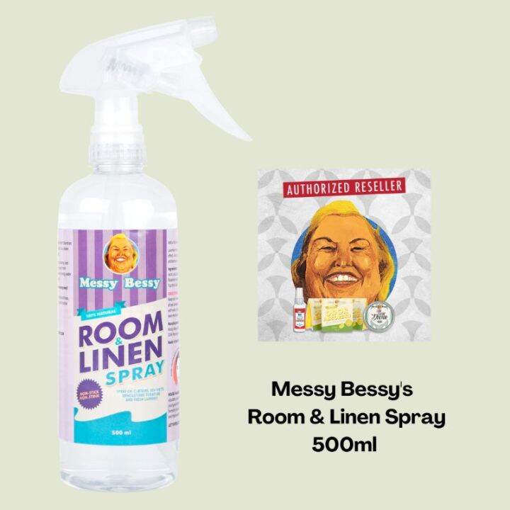 Messy Bessy's Room and Linen Spray Lavender 500ml | Lazada PH