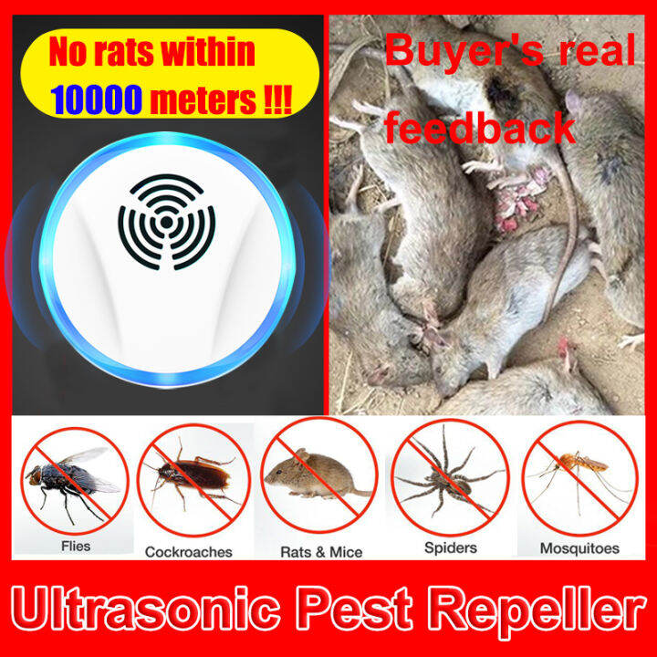 🐀No rat within 10000㎡ Penetrating the wall No Noise Effectively repels ...