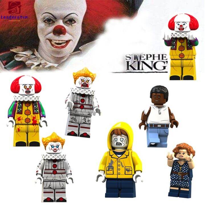 LM(Legos) Stephen King's It Minifigures Pennywise Kids Blocks Toy ...
