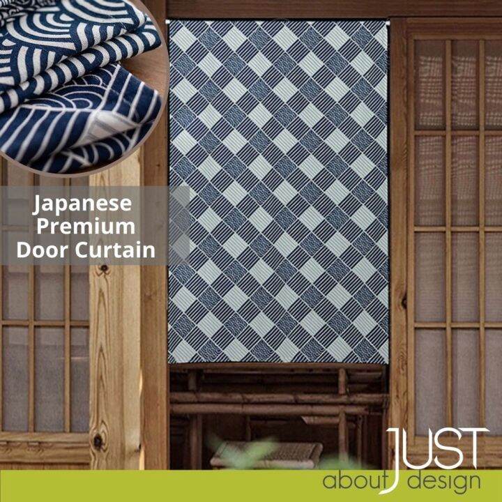 Langsir Dapur Pintu Door Curtain Japanese Kitchen Restaurant Telescopic ...