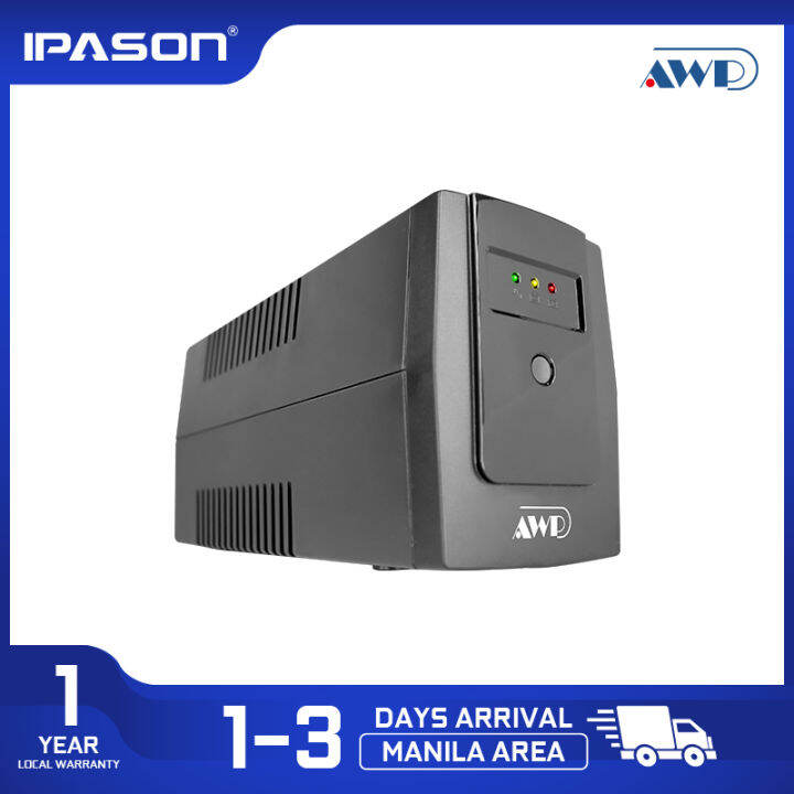 Ipason AWP AID650 650VA Uninterruptible Power Supply 650VA390W Computer ...