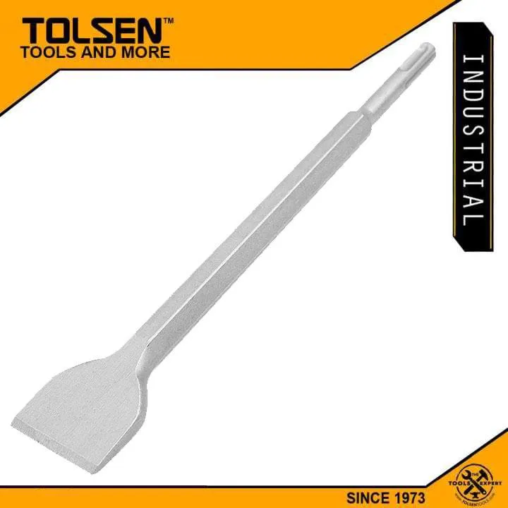 Tolsen SDS Plus Wide Flat Chisel (14 x 250 x 40mm) 75442 Industrial ...