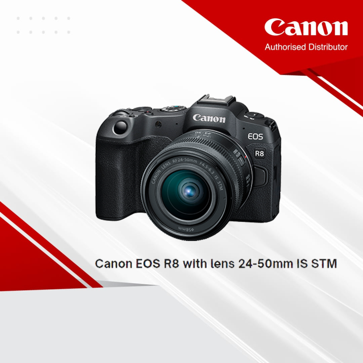 Canon EOS R8 with lens 24-50mm IS STM | Lazada Indonesia