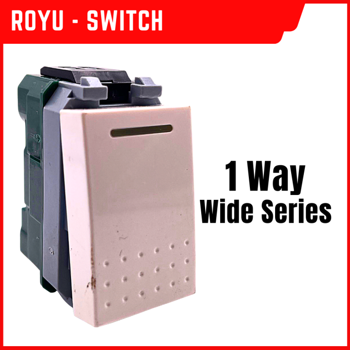 Royu Switch Wide Series (Available in 1 Way and 3 Way) | Lazada PH
