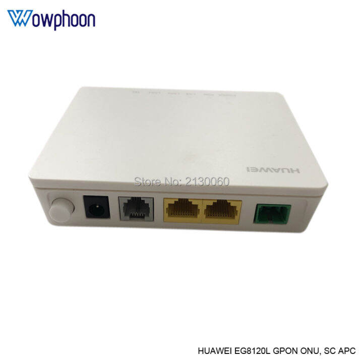 New Model EG8120L GPON ONU 1GE 1FE 1Phone Port, SC APC Class C+ Optical Network Terminal ...