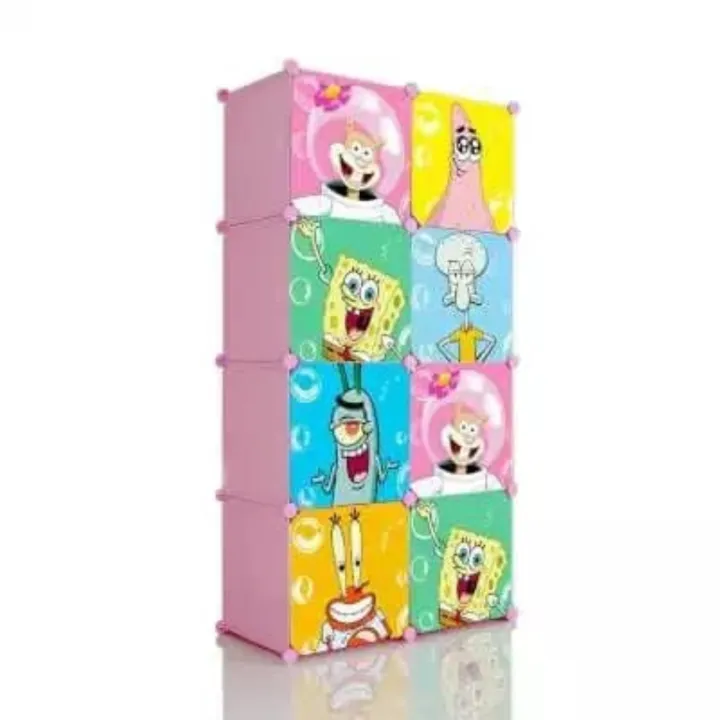 Filling Cabinet COD SPONGEBOB 8 CUBES DIY STORAGE CABINET WARDROBE ...