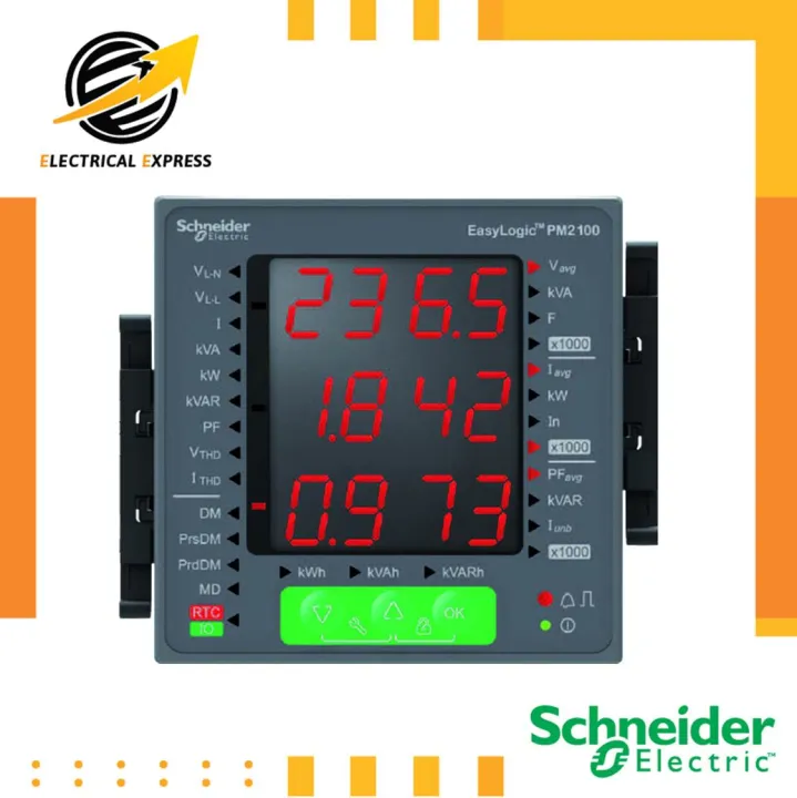METSEPM2130 / POWER METER / เพาเวอร์ มิเตอร์ / EasyLogic PM2130, Power ...
